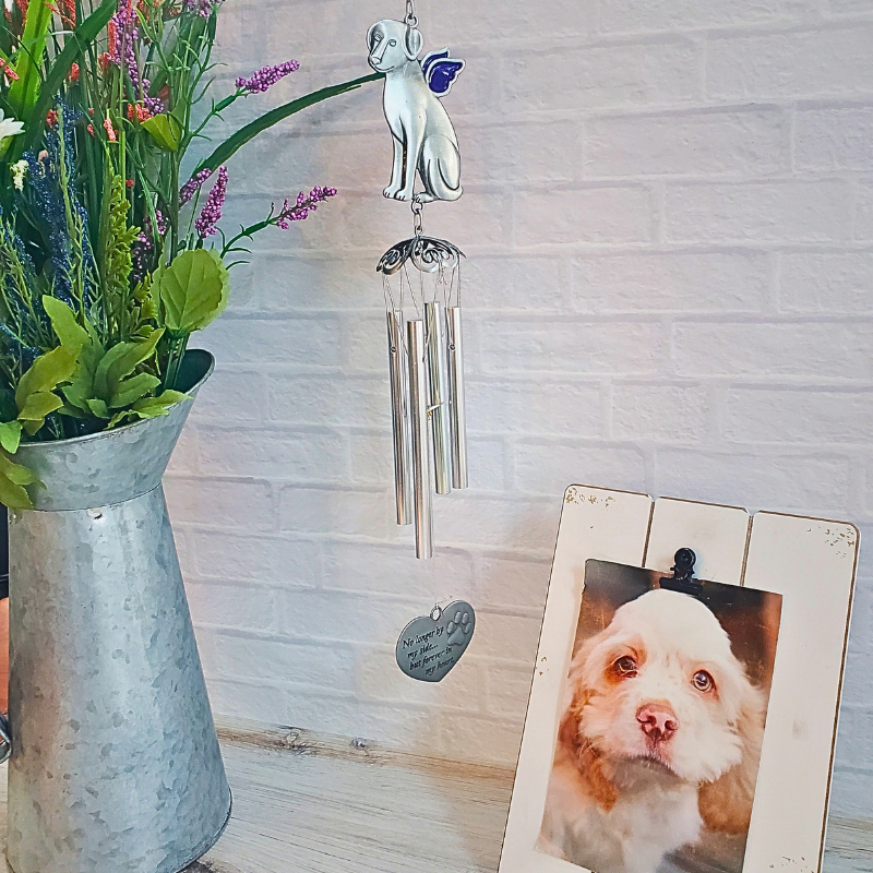 Pet Memorial Wind Chimes Inspire Peace and Tranquility for Grieving Pe