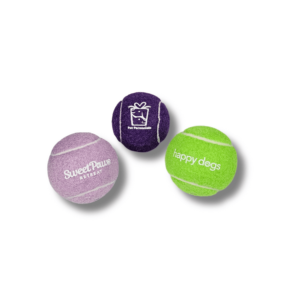 Custom Branded Squeaky Tennis Balls Promotional Products